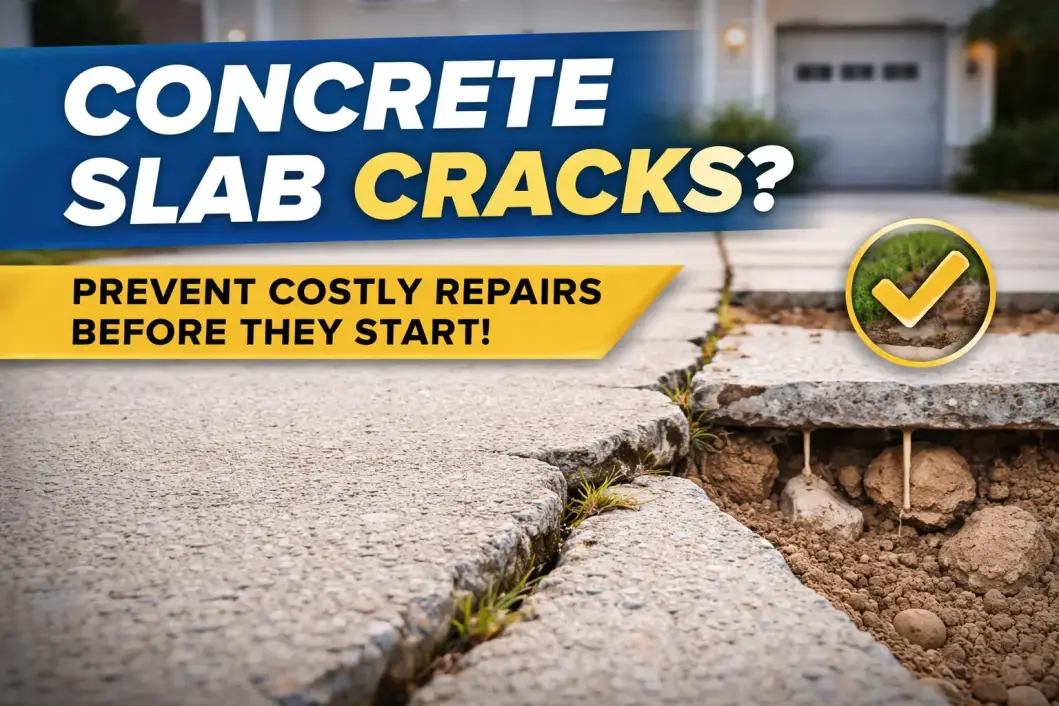 Why Is My Concrete Slab Sinking? Common Causes and the Best Fix ...